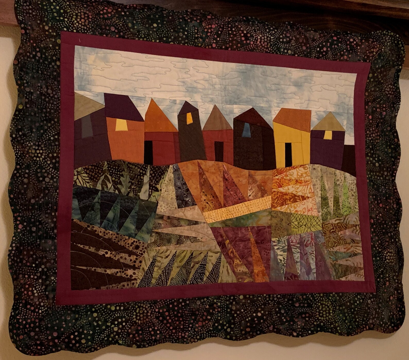 Tuscan Wonky Houses Quilt Pattern - Etsy