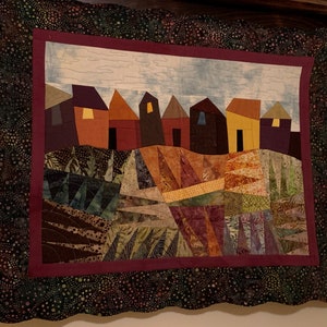 Tuscan Wonky Houses Quilt Pattern - Etsy