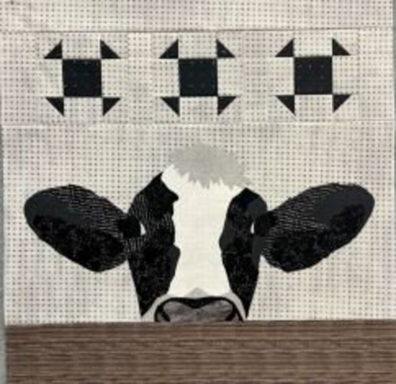 Peek-a-moo Pattern - Etsy