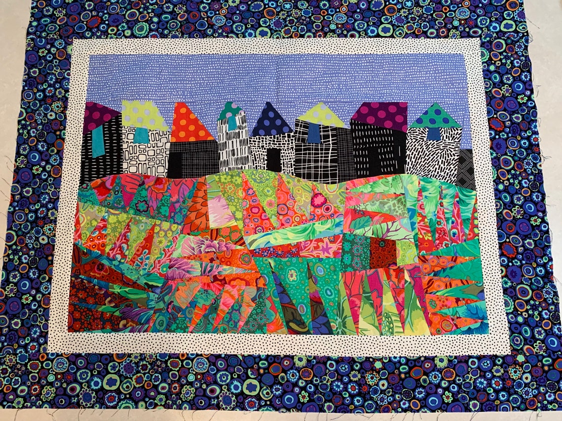 Tuscan Wonky Houses Quilt Pattern - Etsy