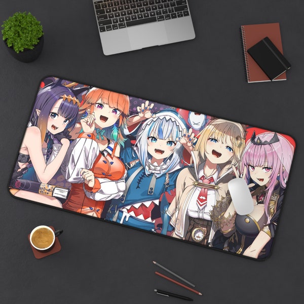 Gura Vtuber Mousepad - Etsy