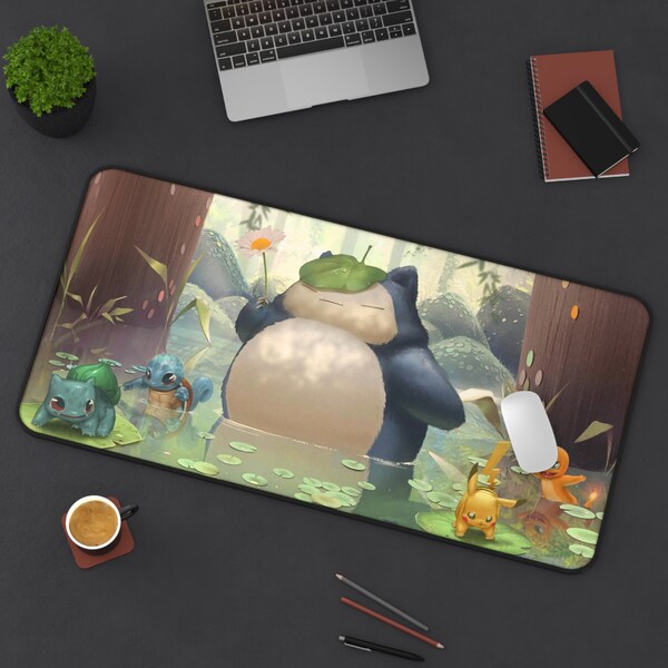 Desk Mat Snorlax - Etsy