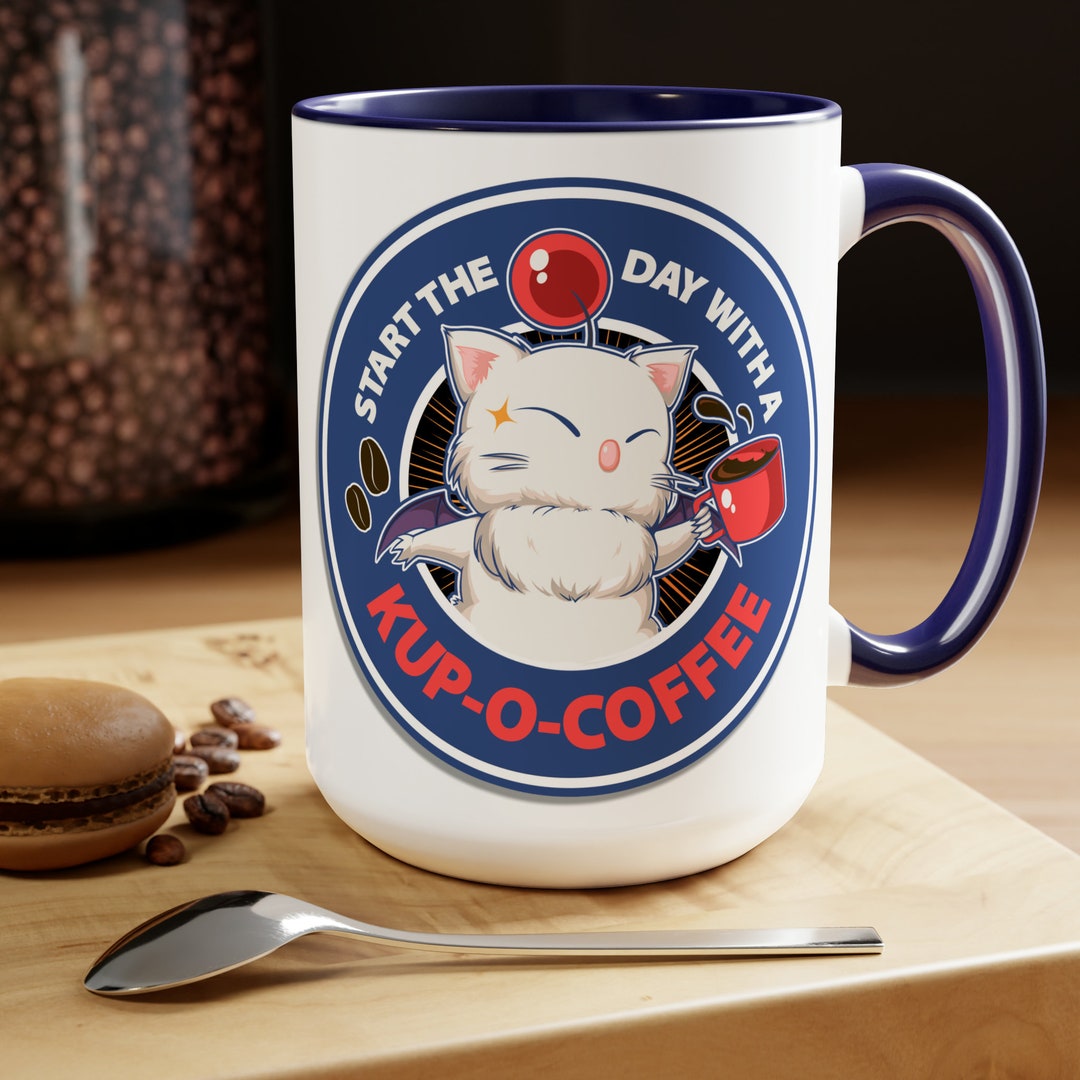 Moogle Coffee Cup Final Fantasy Mug Kupo Anime Coffee Mug - Etsy UK