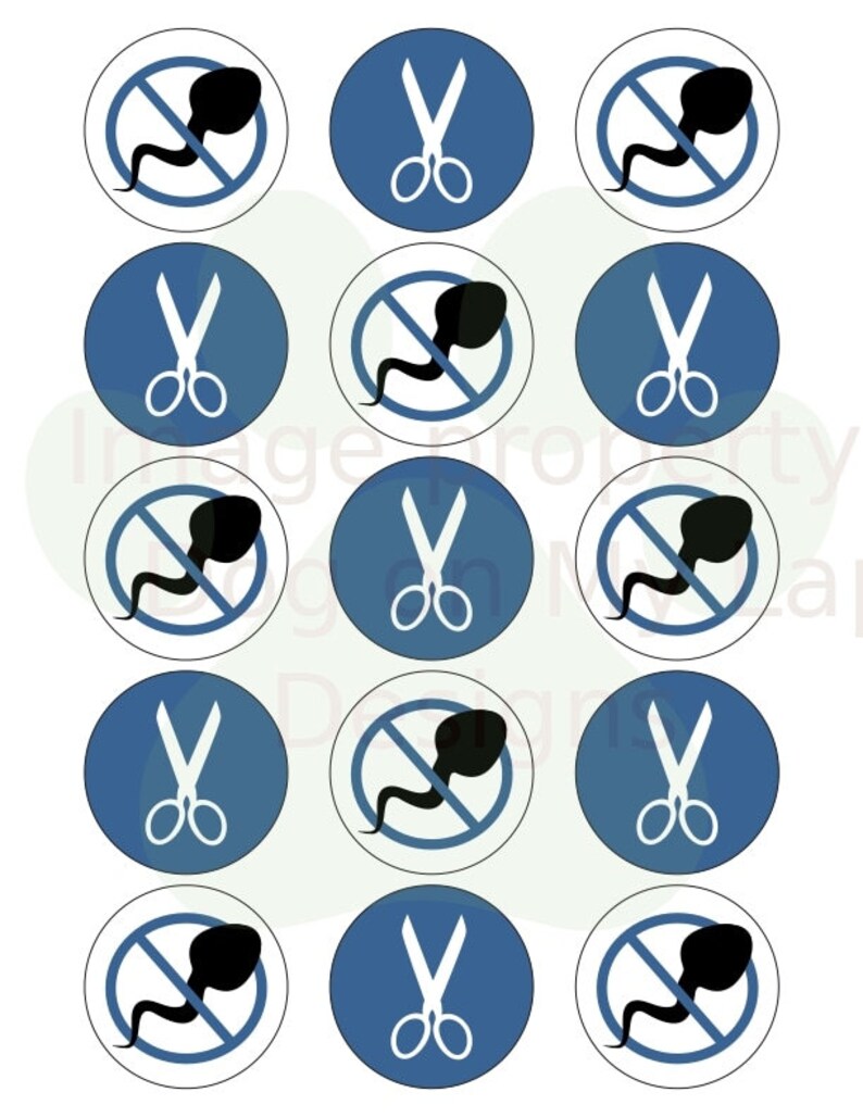 Vasectomy Party Cupcake Toppers - Etsy