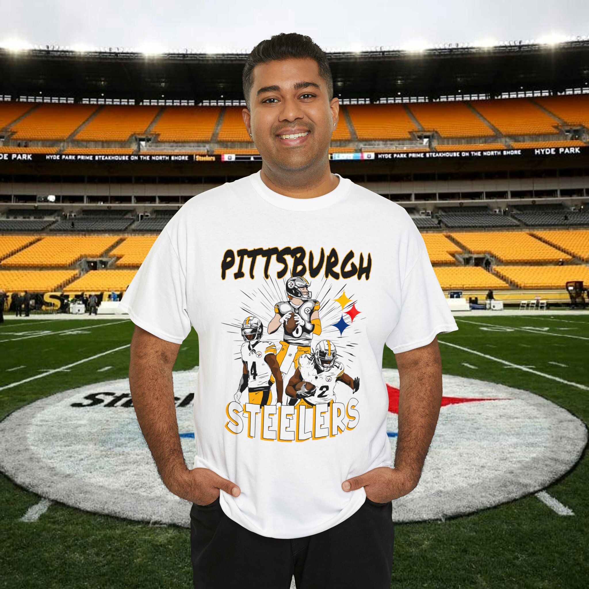 Pittsburgh Steelers Football Comic Style Shirt Pittsburgh - Etsy