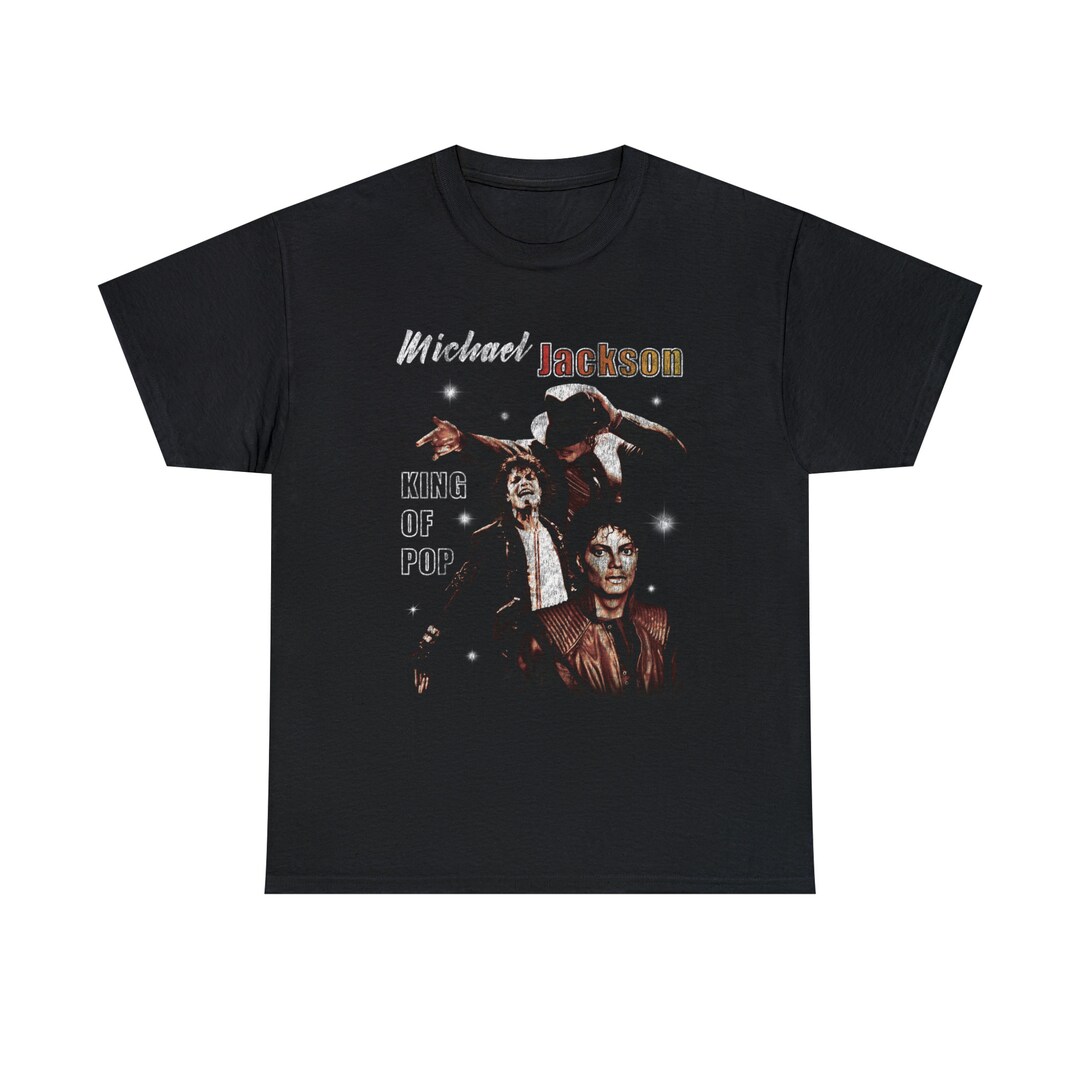Michael Jackson T-shirt, Men's Women Unisex Rap Tee Shirt, Michael ...