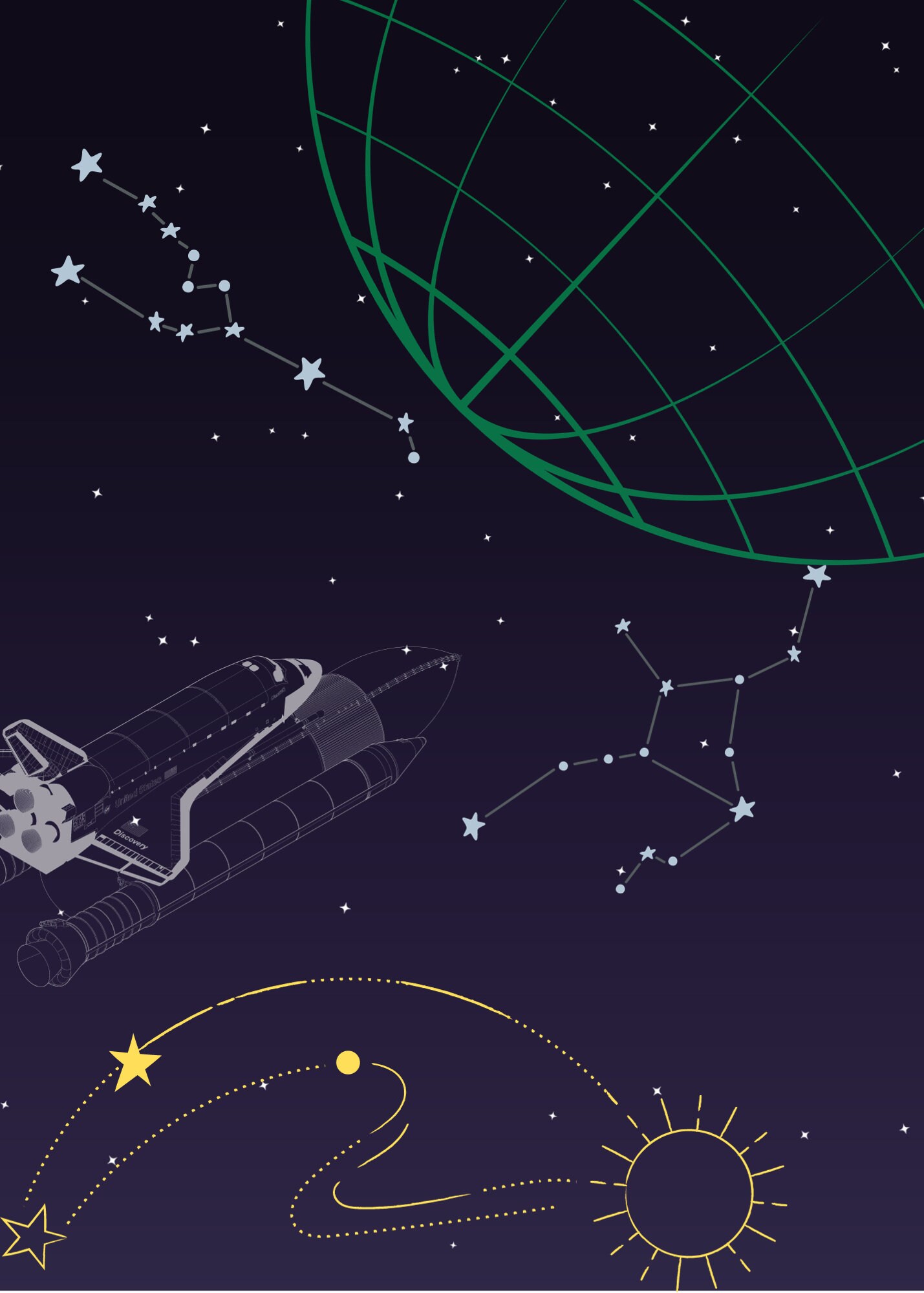 Editable Cosmic Outer Space Birthday Invitation Template, Astronaut ...