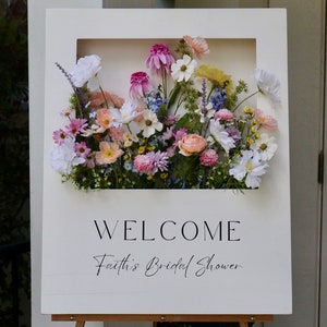 DIY Tutorial Flower Box Welcome Sign- Polaroid Style - Downloadable Pdf ...