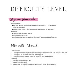 DIY Tutorial Flower Box Welcome Sign - Downloadable Pdf for Weddings ...