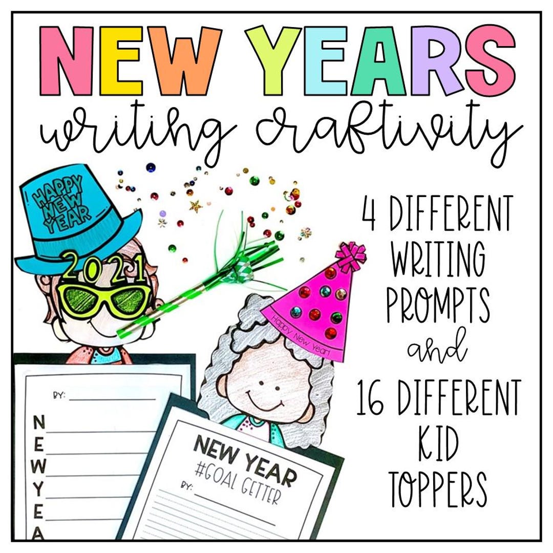 Printable New Year 2026 Writing Craft: Interactive Goals & Reflections ...