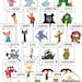 Favorite Primary Book Character Positive Affirmation Quotes Printable ...