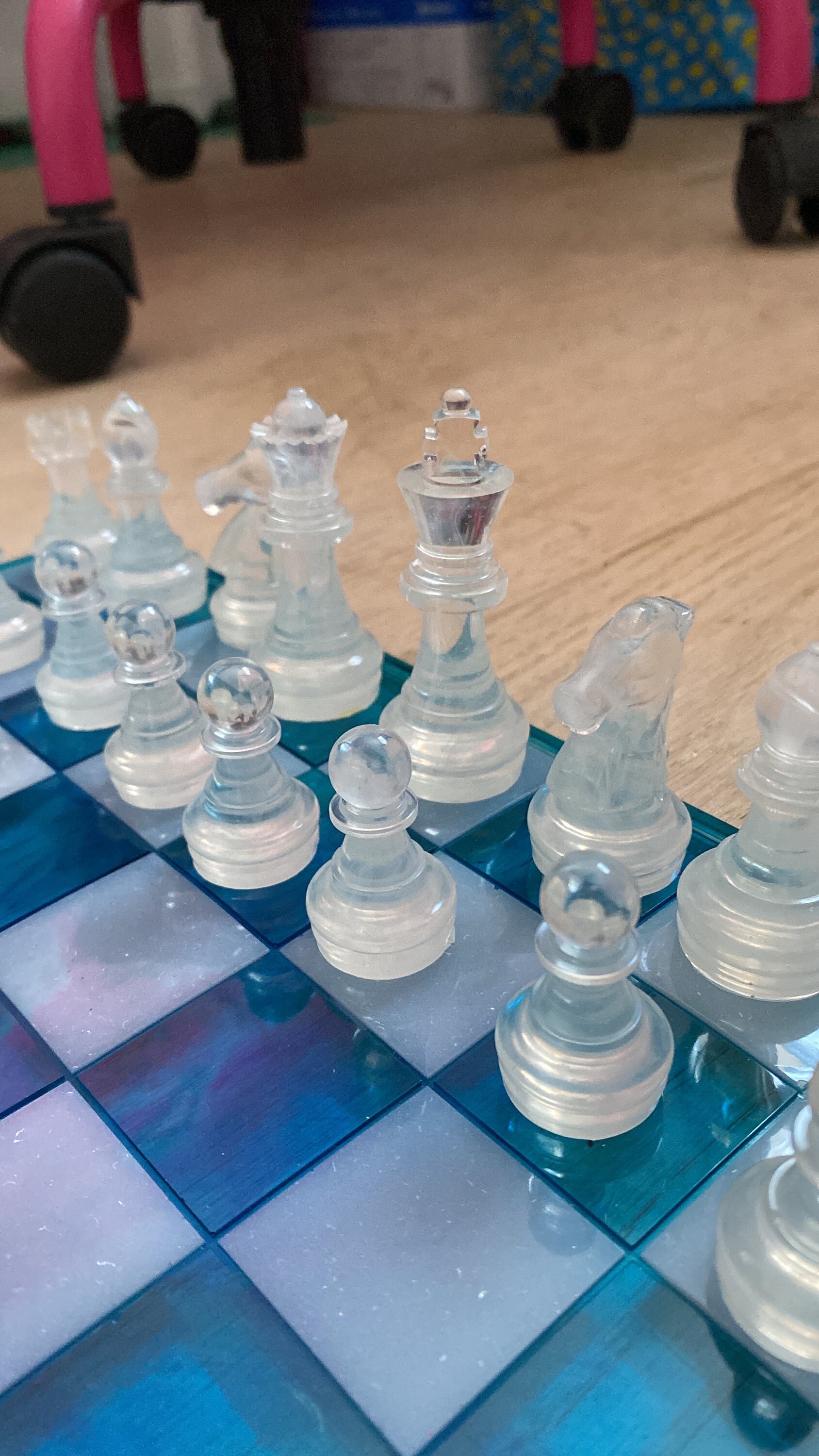 Customizable Epoxy Resin Chess Board Board Game - Etsy
