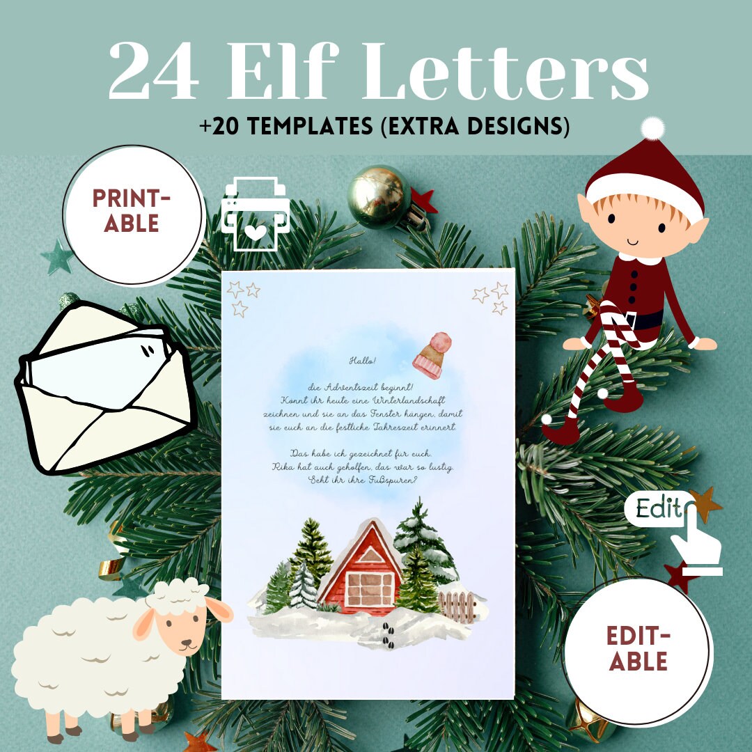 Eleven Ideas LETTERS 24 Templates for Printing Fast and Affordable ...