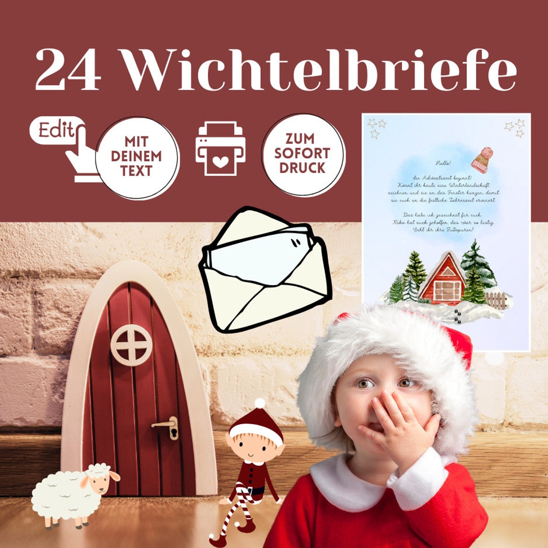 Secret Santa Post Secret Santa Letters Editable for - Etsy Australia