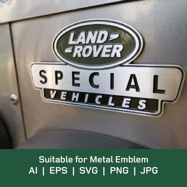 Land Rover Special Vehicle Logo Vector in Multiformat AI PNG SVG ...