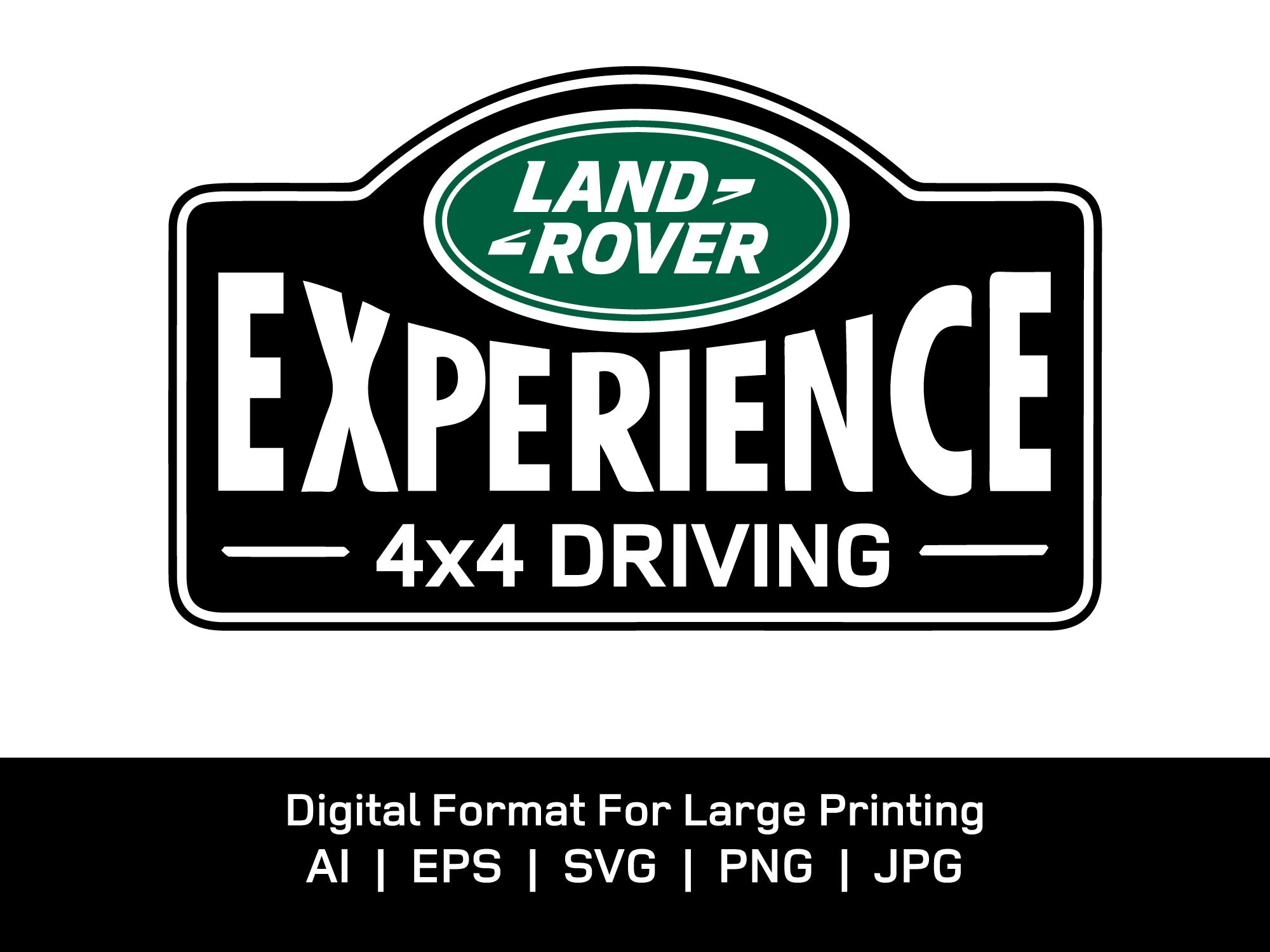 Land Rover Experience Logo Vector in Multiformat AI PNG SVG. Digital ...