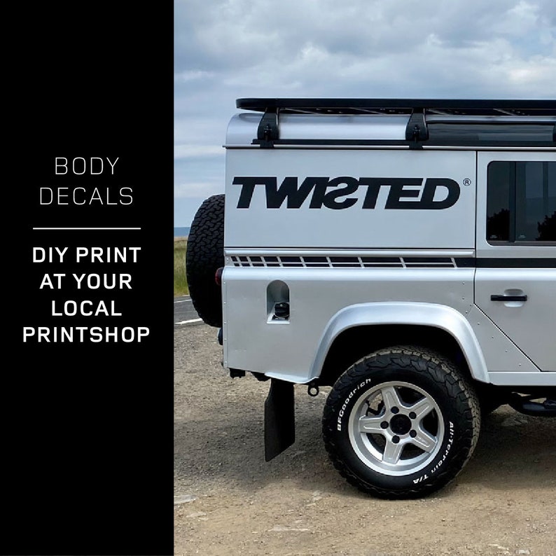 Twisted Land Rover Defender Logo Vector in Multiformat AI PNG SVG ...