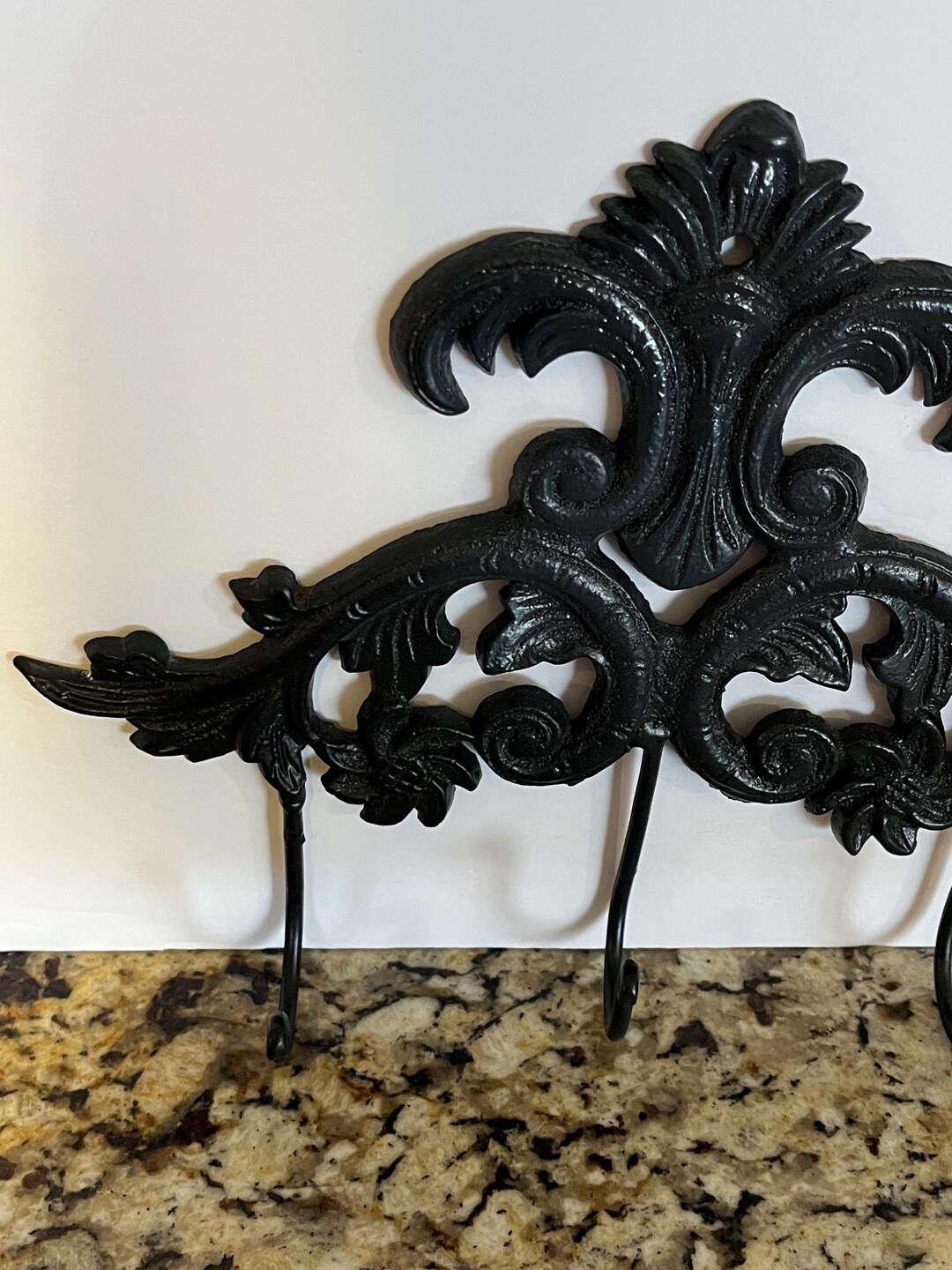 Vintage Cast Iron Coat Rack - Etsy
