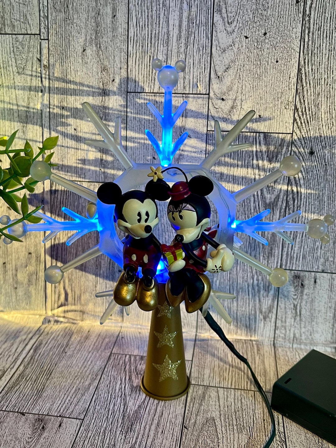 Retro Mickey and Minnie Mouse Tree Topper! Disney Store Tree Topper in ...
