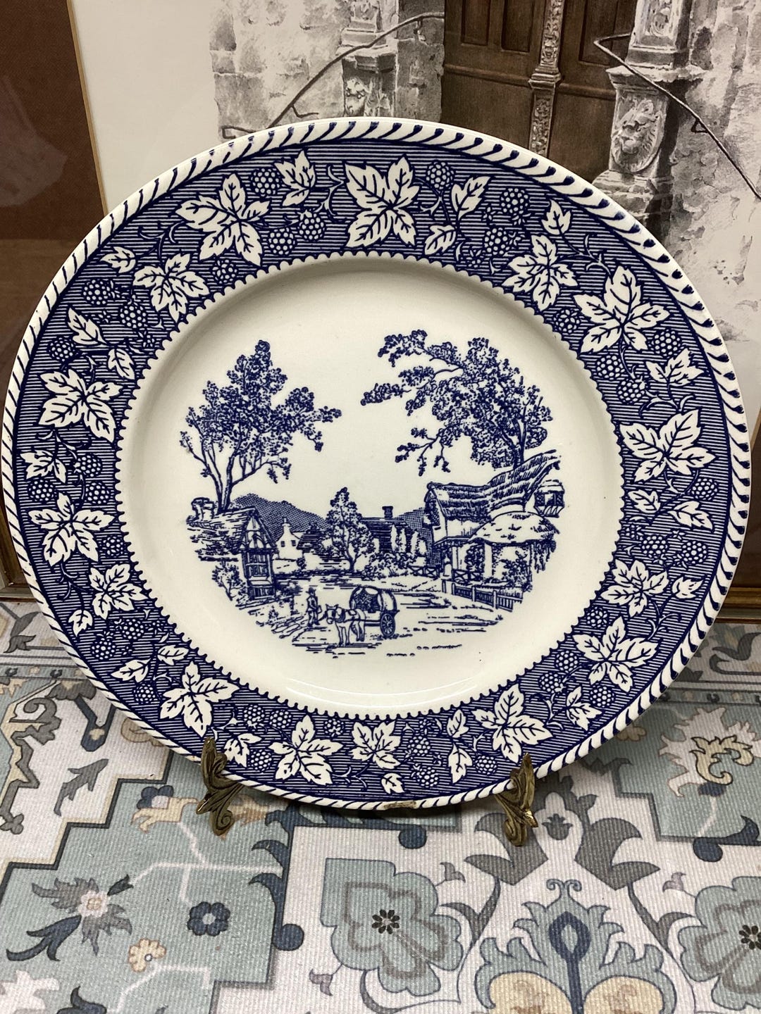 Homer Laughlin SHAKESPEARE COUNTRY Dinner Plate - Etsy