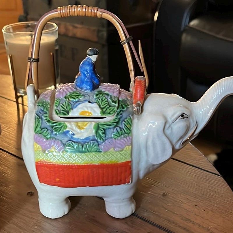 Elephant Teapot - Etsy