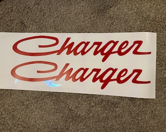 Bumper Dual Hash Stripe Bumper Decal Fits Dodge Charger Sxt Rt - Etsy