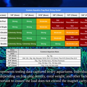Magnetic Aquarium Coral Frag Rack - Etsy
