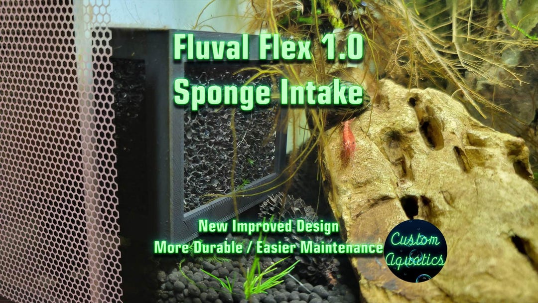 Fluval Flex 1.0 - 15/9 Sponge Intake - Etsy