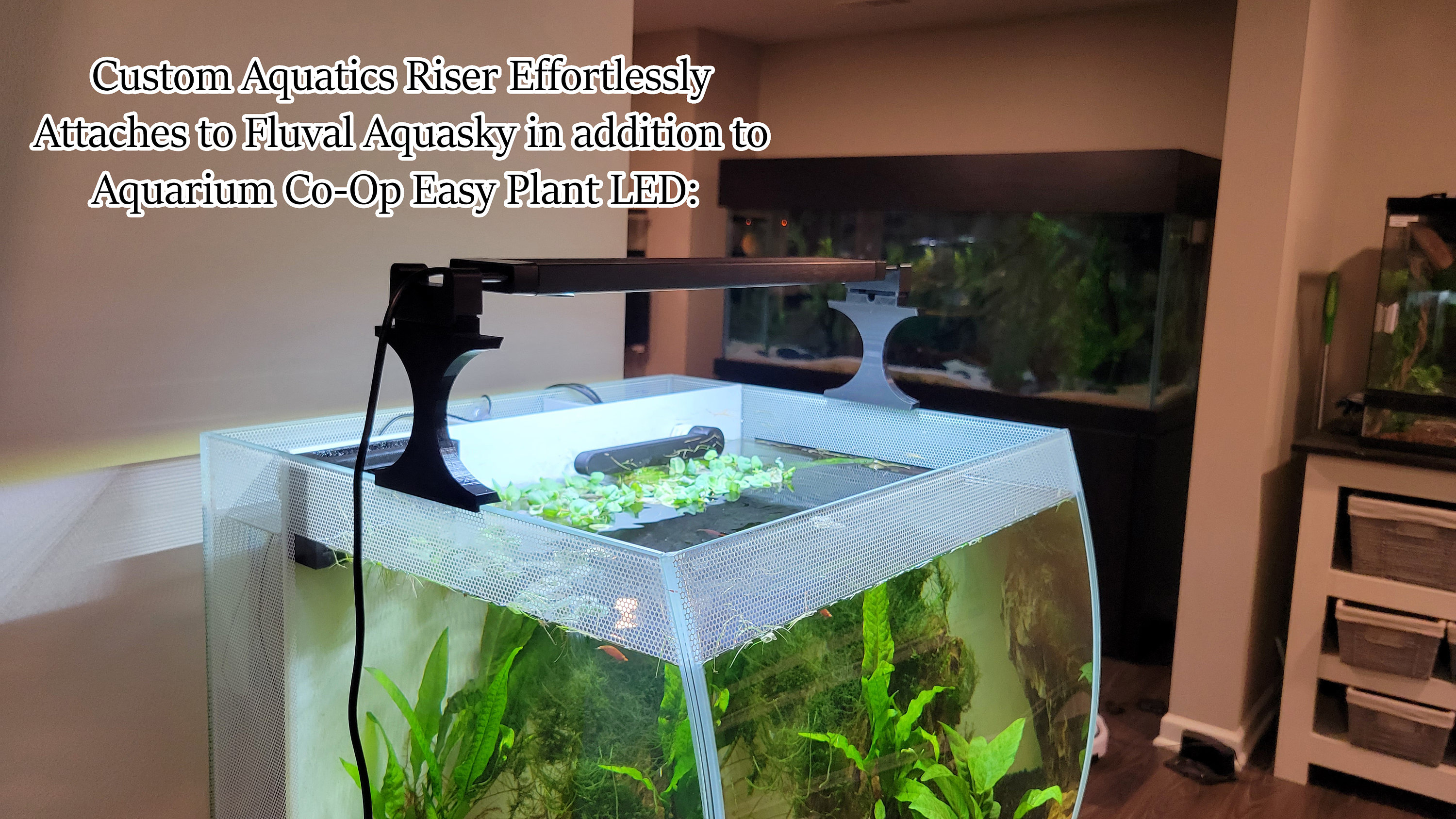 Aquarium Co-op Easy Plant LED & Fluval Aquasky 3 In. Light - Etsy