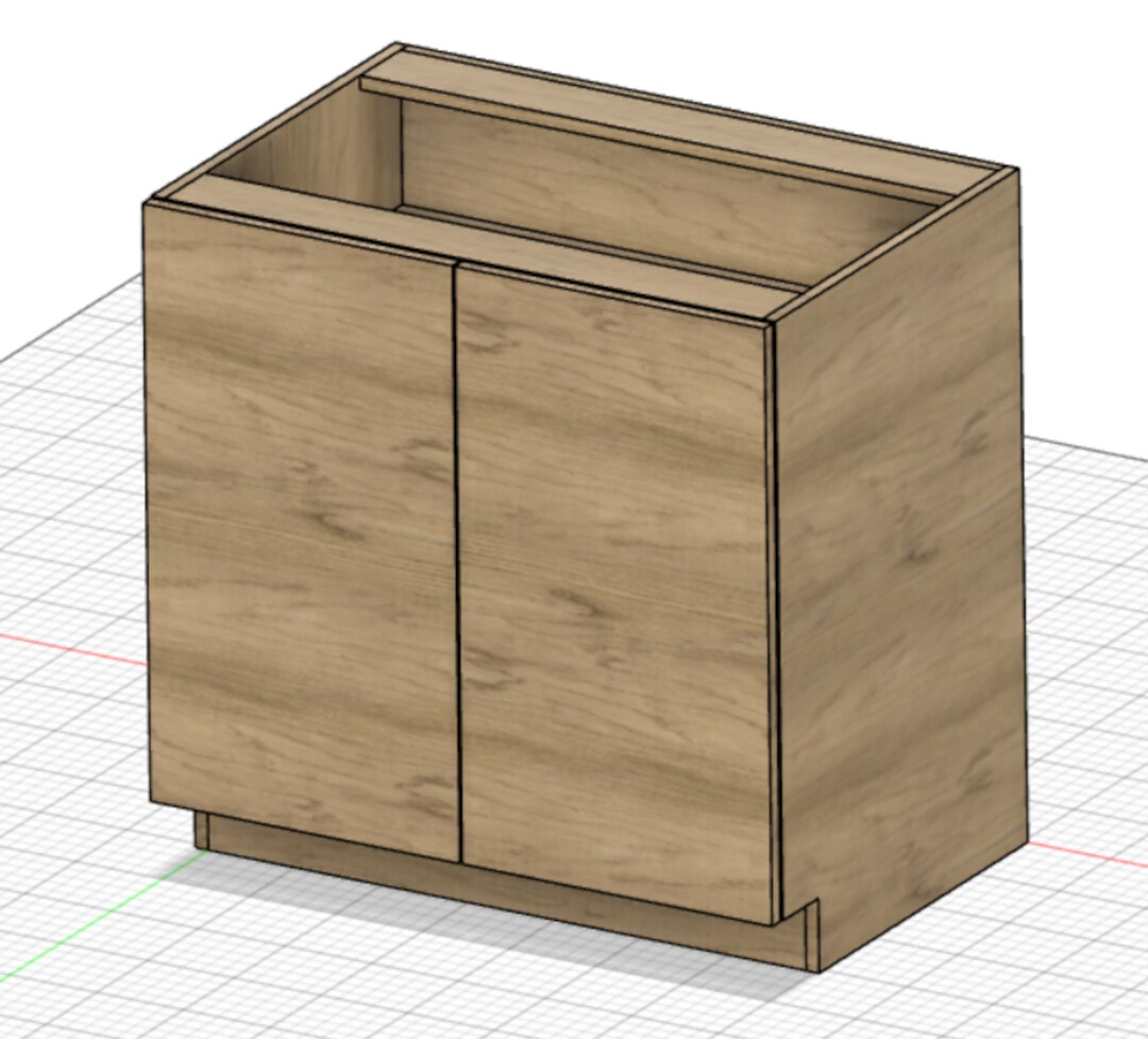 Custom Kitchen Cabinet Plans-diy Kitchen Cabinet Base-cnc Kitchen ...