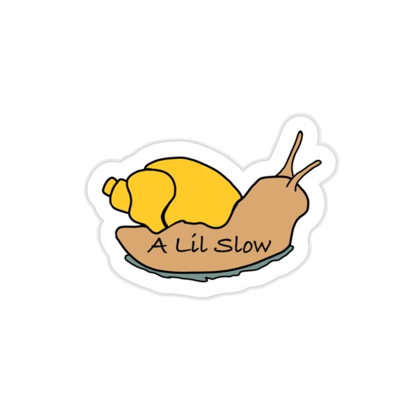 Gary the Snail Sticker - Etsy