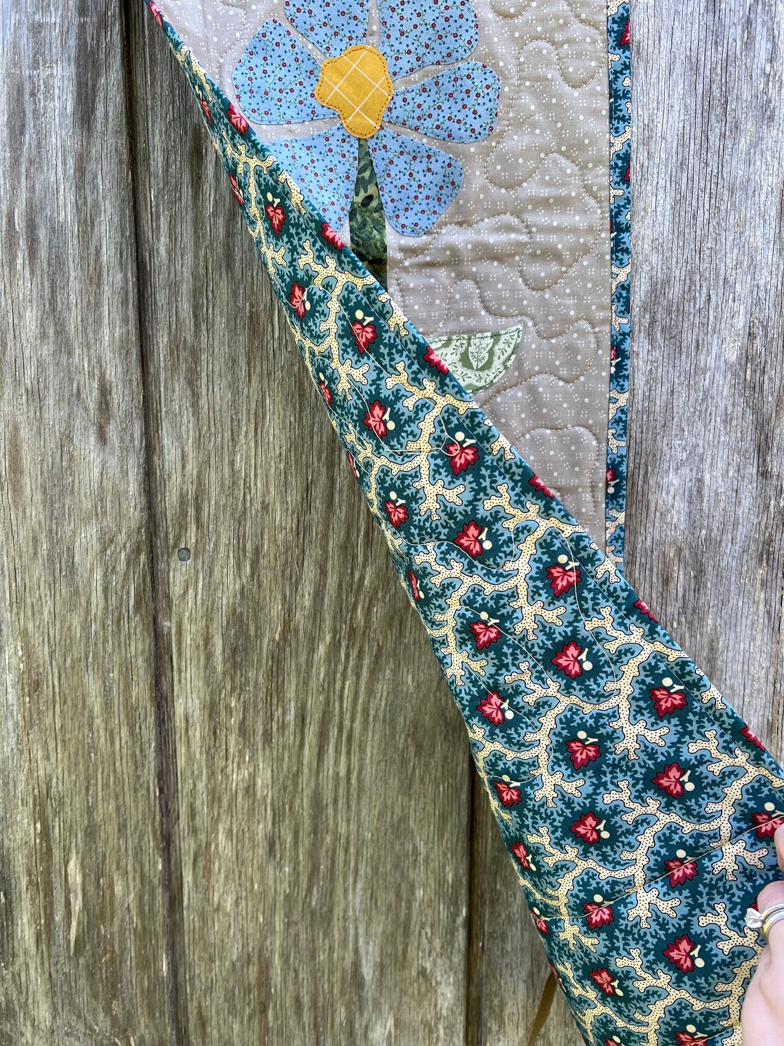 Bloom Quilted Door Banner - Etsy