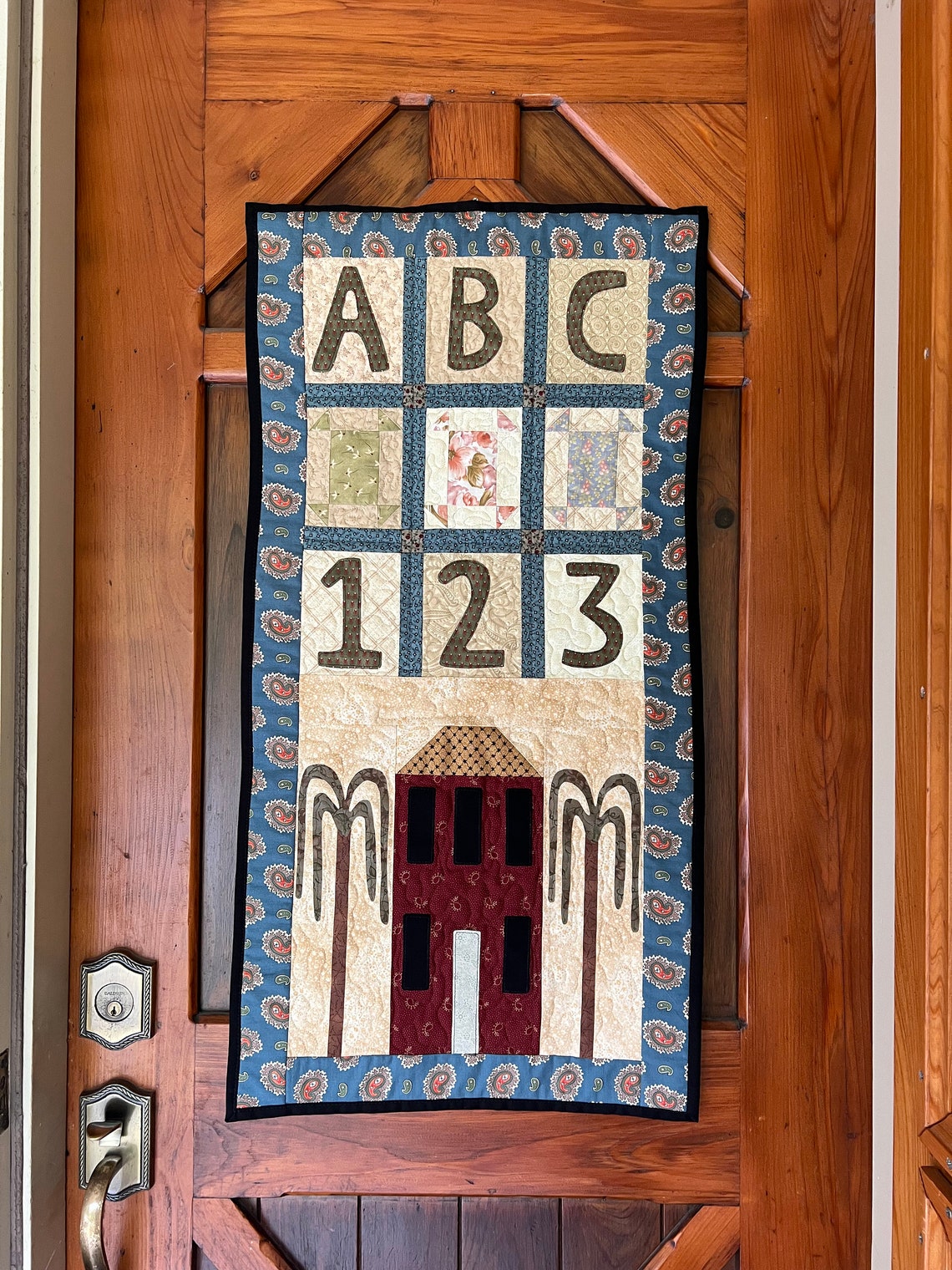 ABC Primitive Wall Quilt - Etsy