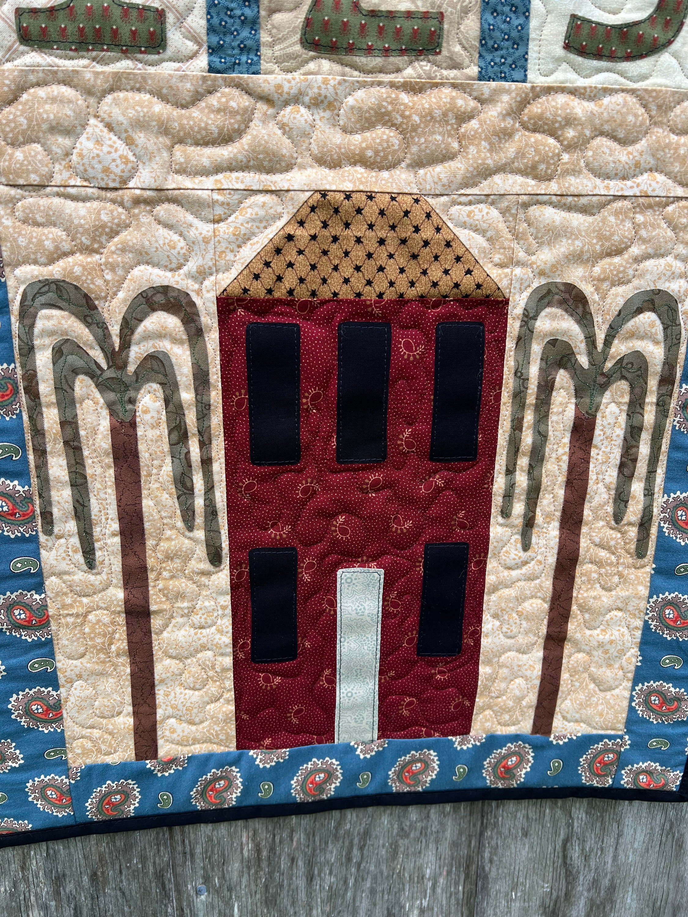 ABC Primitive Wall Quilt - Etsy
