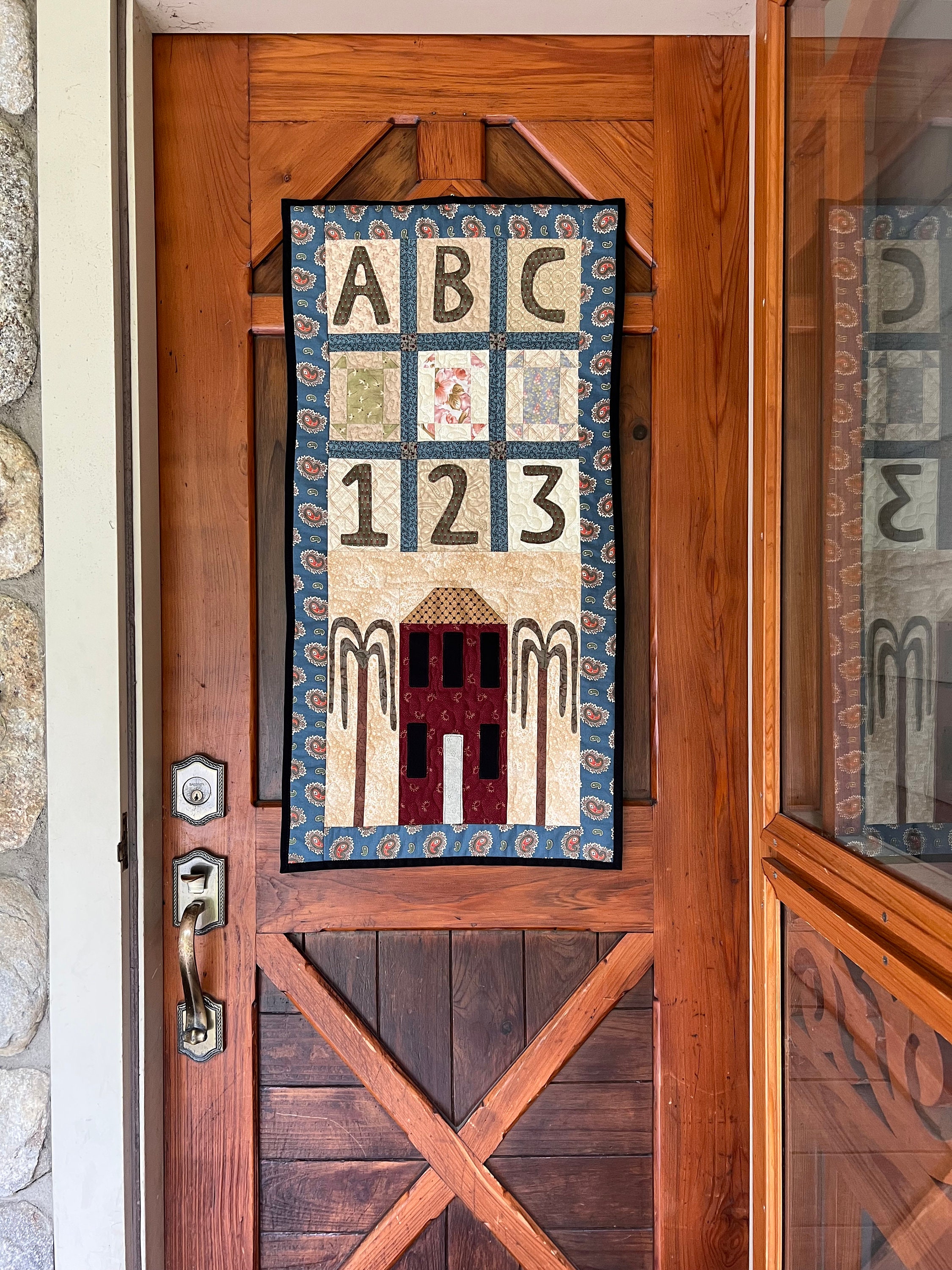 ABC Primitive Wall Quilt - Etsy