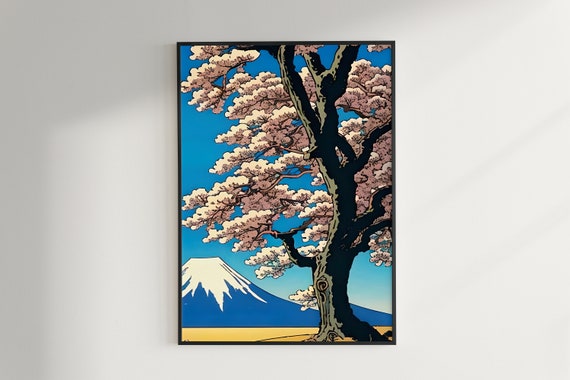 Japanese Tree Print