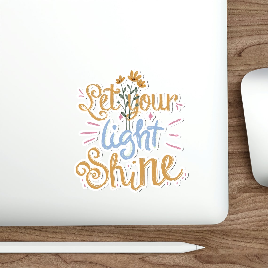 Let Your Light Shine Die-cut Stickers - Etsy