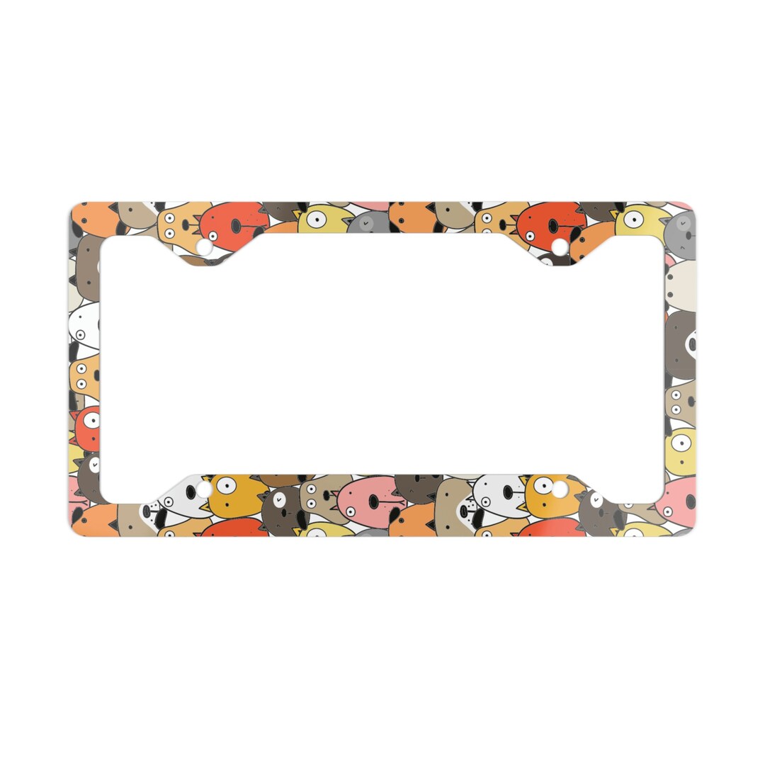 Dog Lovers License Plate Frame - Etsy