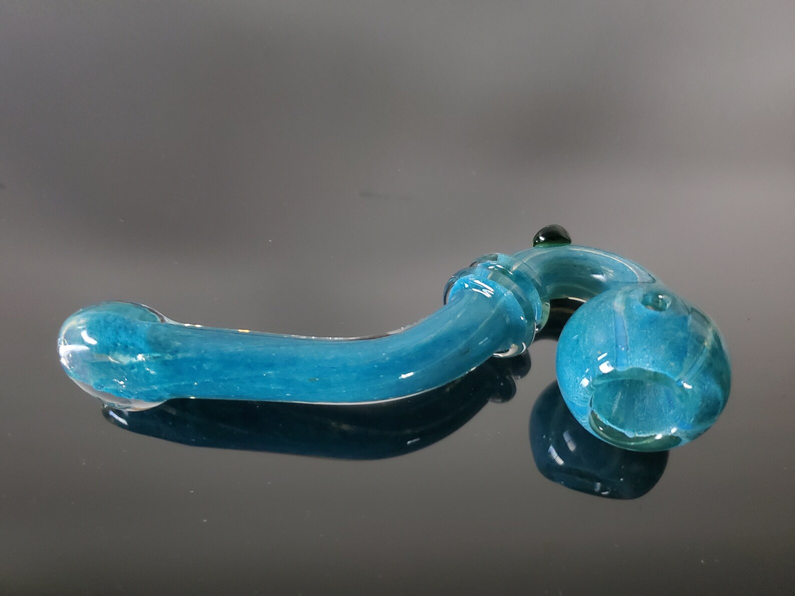 Blue 7 Glass Tobacco Hand Pipe Chillum Pipe - Etsy