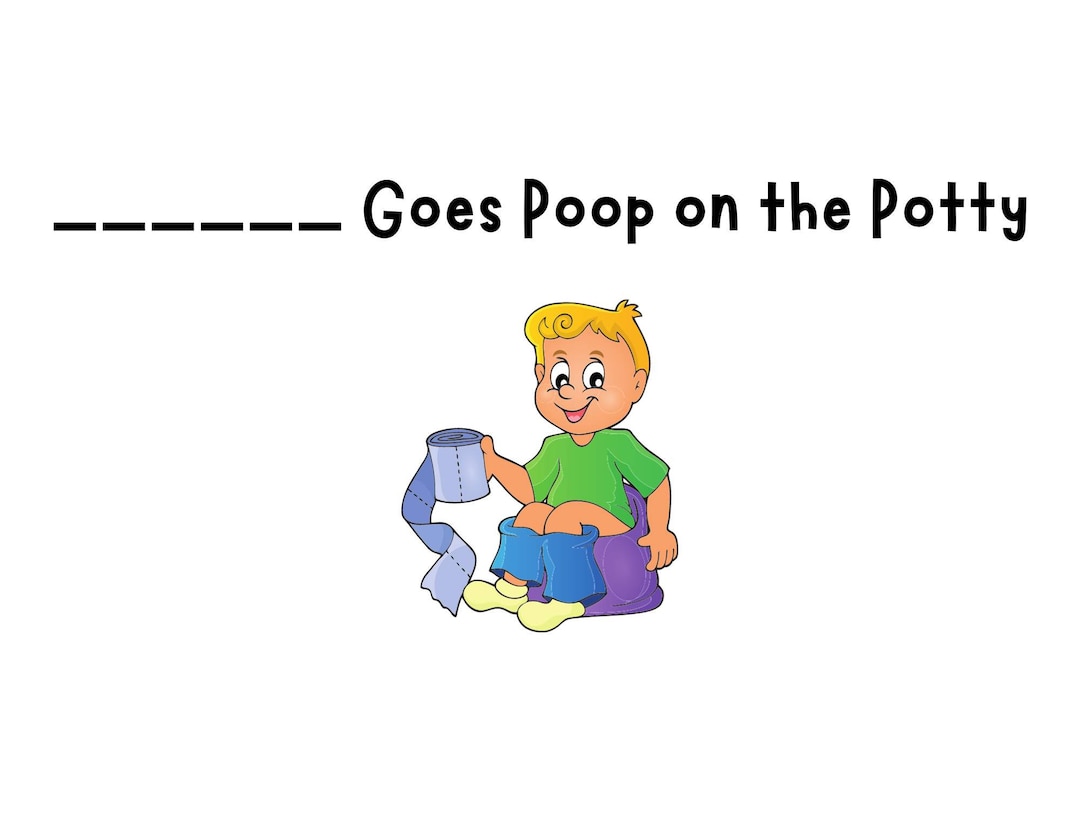 Potty Training Made Easier: Personalized Social Story - Etsy