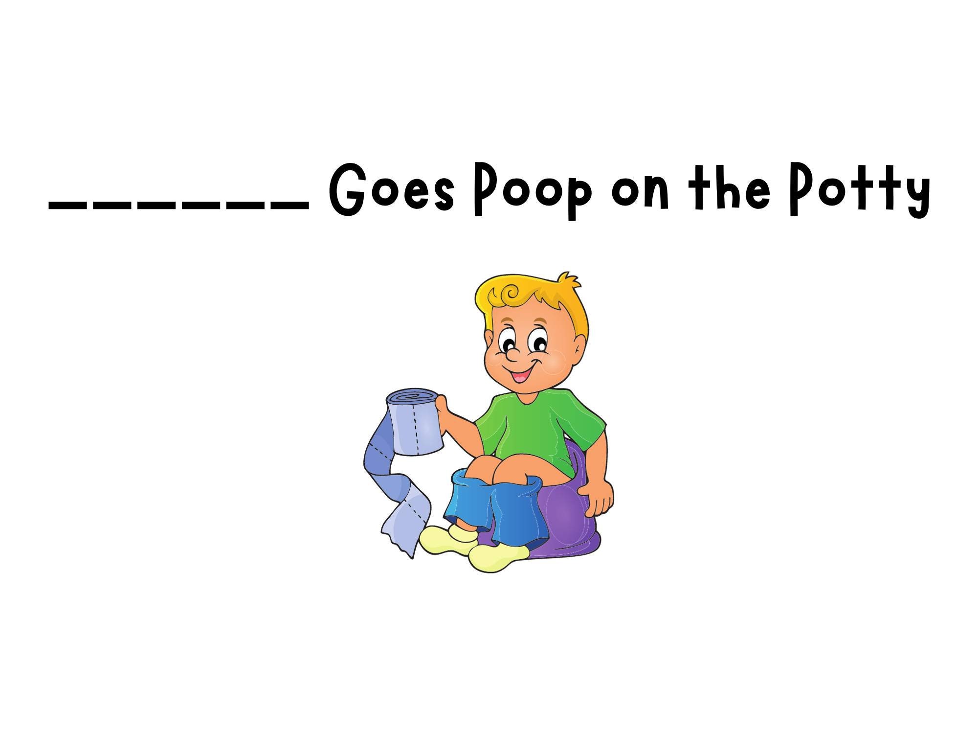 Potty Training Made Easier: Personalized Social Story - Etsy