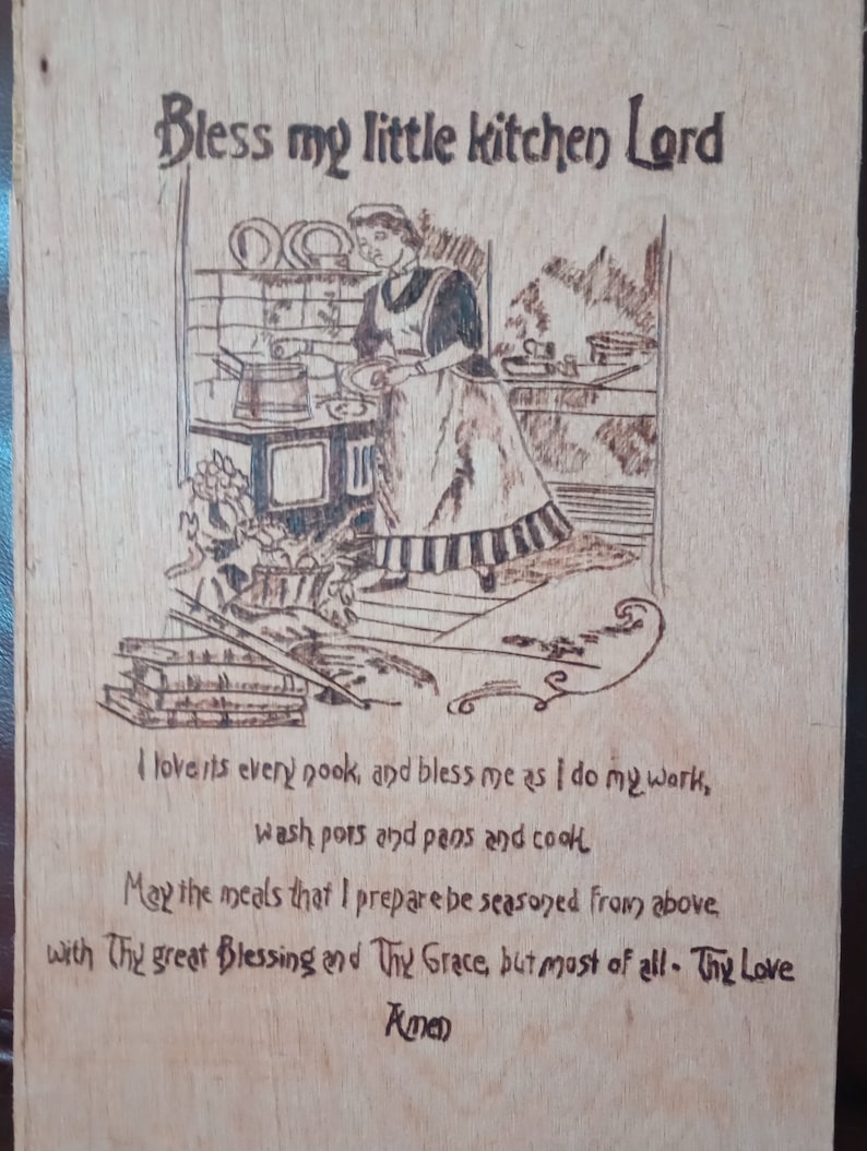 Bless My Kitchen Quote - Etsy