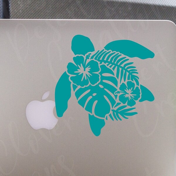 Sea Turtle Decal - Etsy