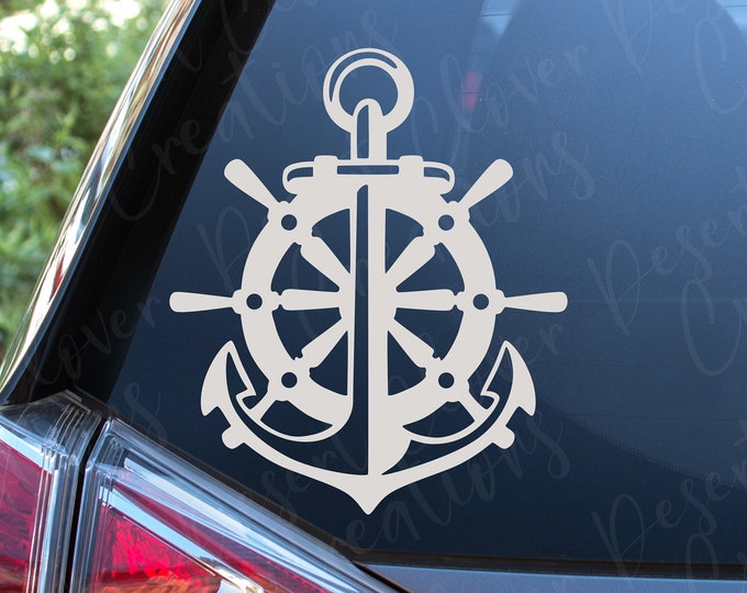 Anchor Decal - Etsy