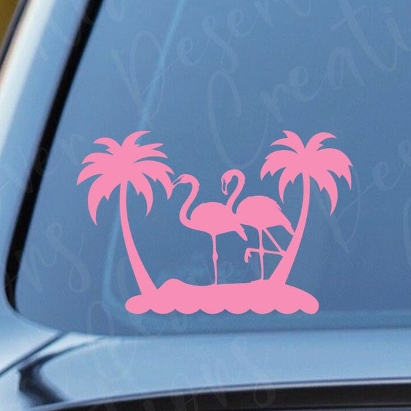 Flamingo Decal - Etsy