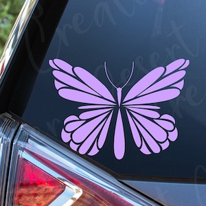 Butterfly Vinyl Decal Butterfly Sticker Butterfly Car - Etsy