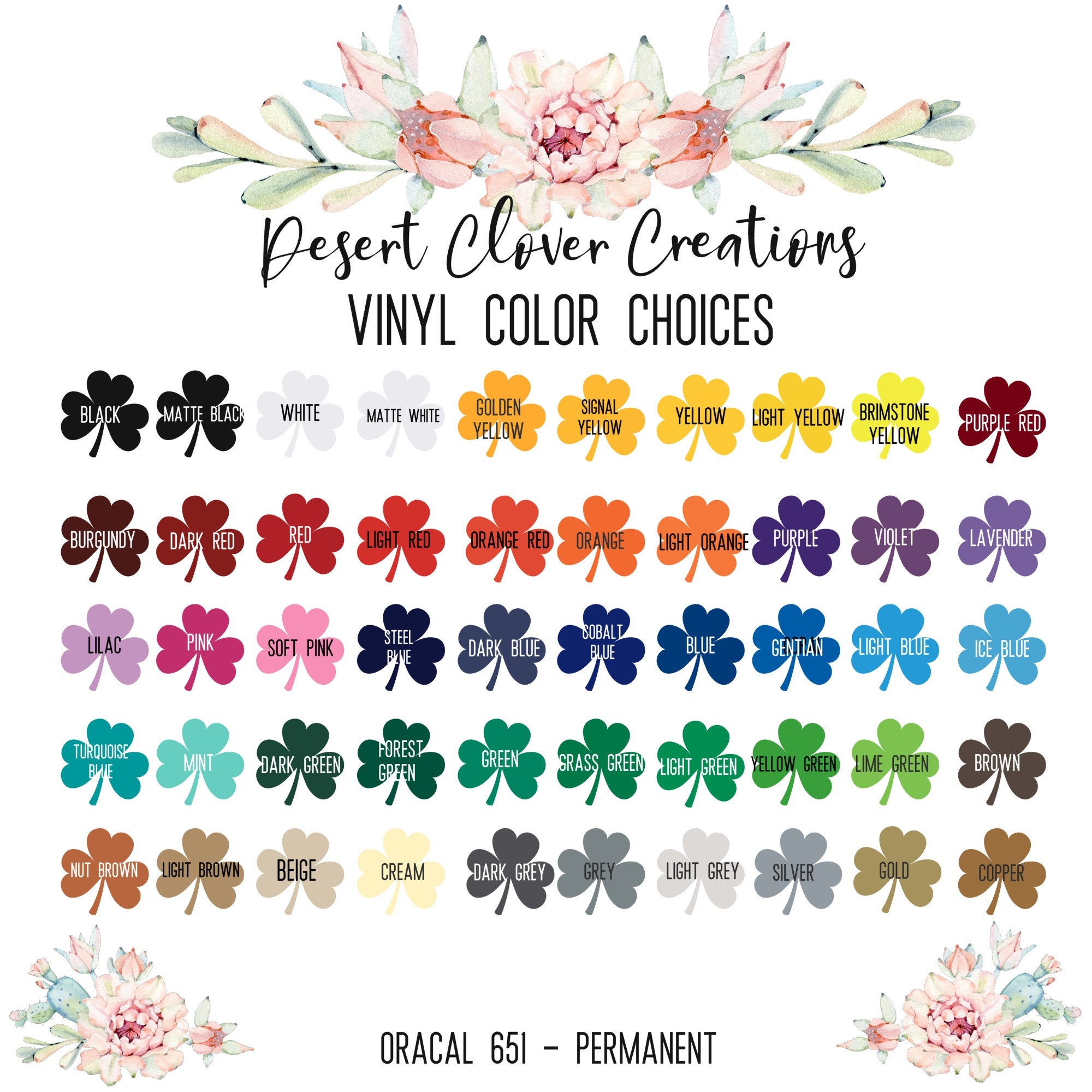 Wildflower Vinyl Decal Daisy Vinyl Decal Flowers Sticker - Etsy