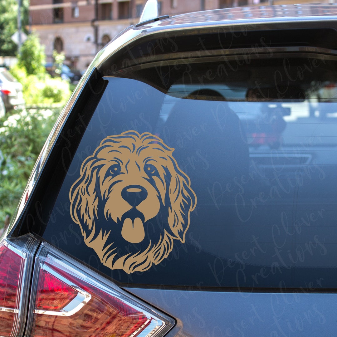 Goldendoodle Vinyl Decal- Groodle Love Vinyl Decal- Dog Love Sticker ...