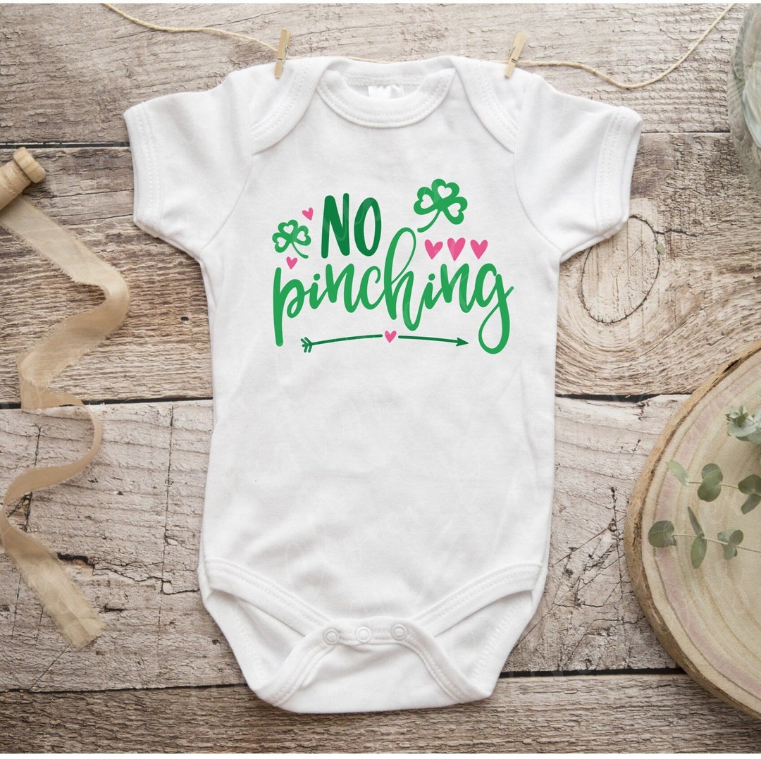 St Patrick's Day Onesie St Patricks Onesie Shamrock Irish Baby St ...
