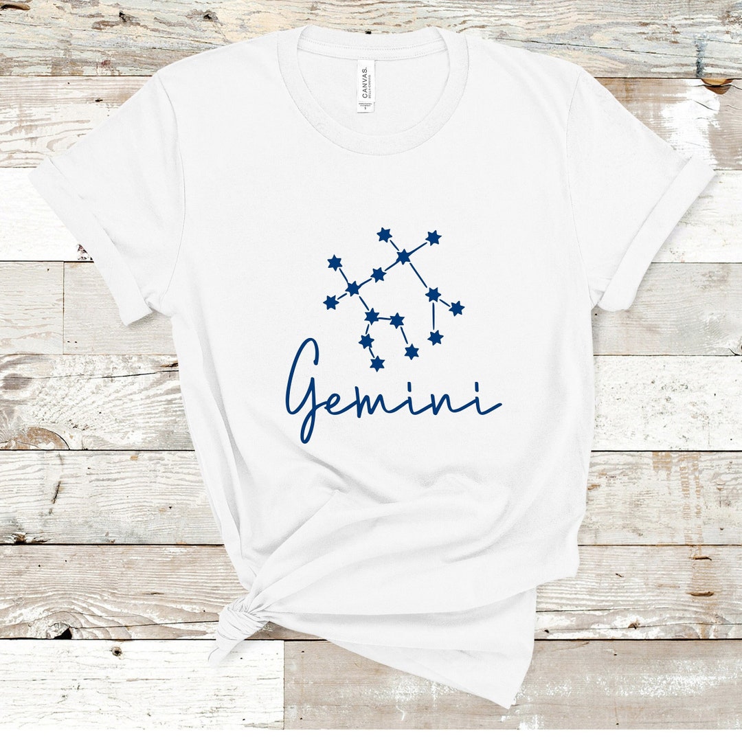 Gemini Zodiac Sign T-shirt Gemini T-shirt Gemini Birthday Sign T-shirt ...